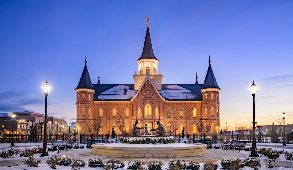 Impresionantes fotos del nuevo templo de la Ciudad de Provo