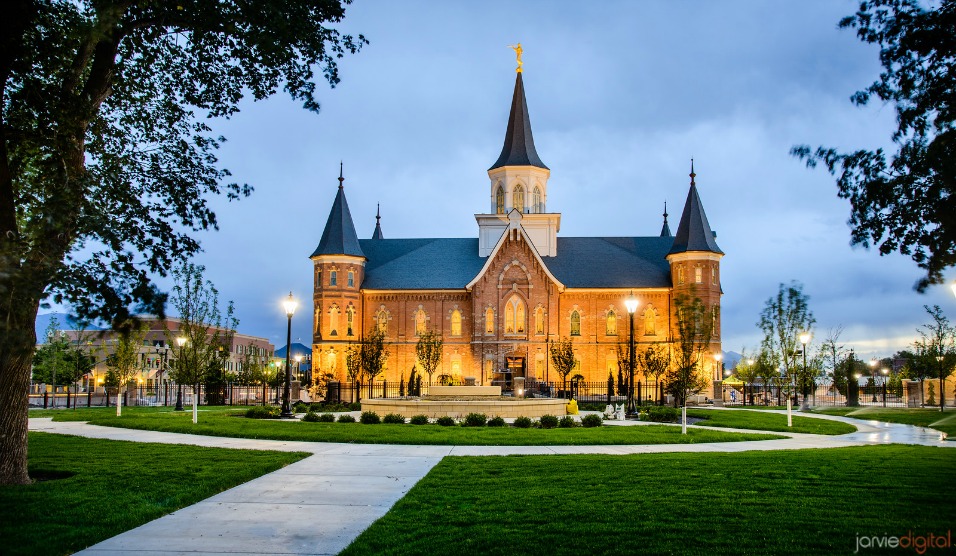 Impresionantes fotos del nuevo templo de la Ciudad de Provo
