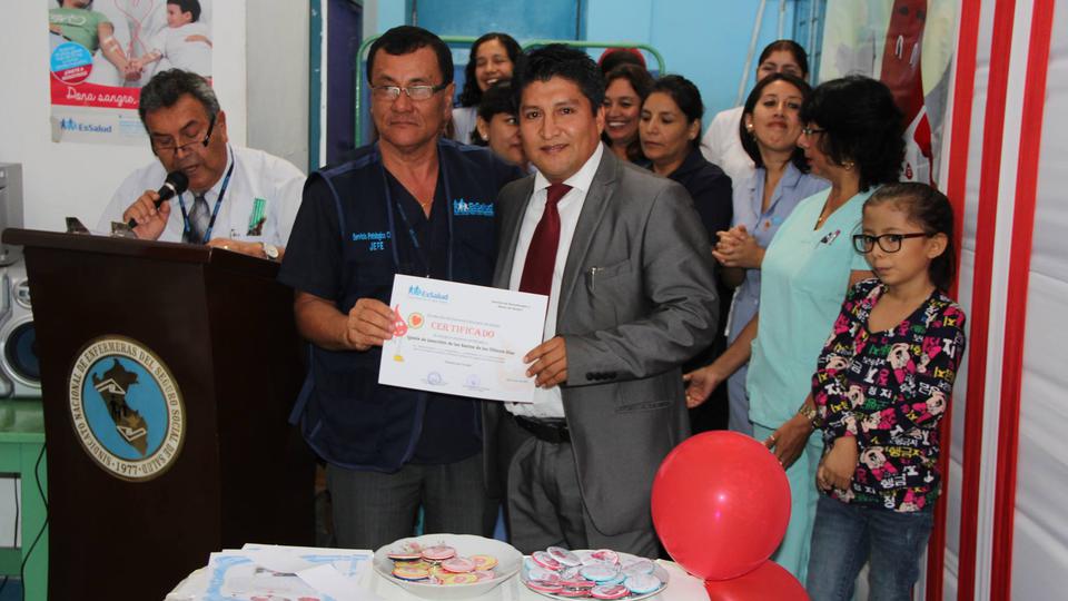 Mormones reciben reconocimiento por donación de sangre en Perú