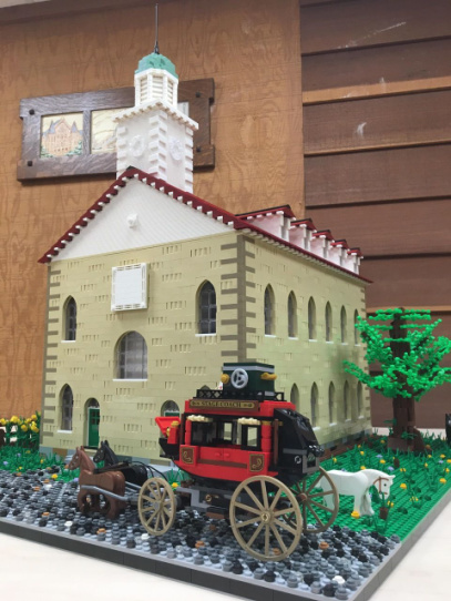 Reconocido artista rinde homenaje al Templo de Kirtland con una réplica ...