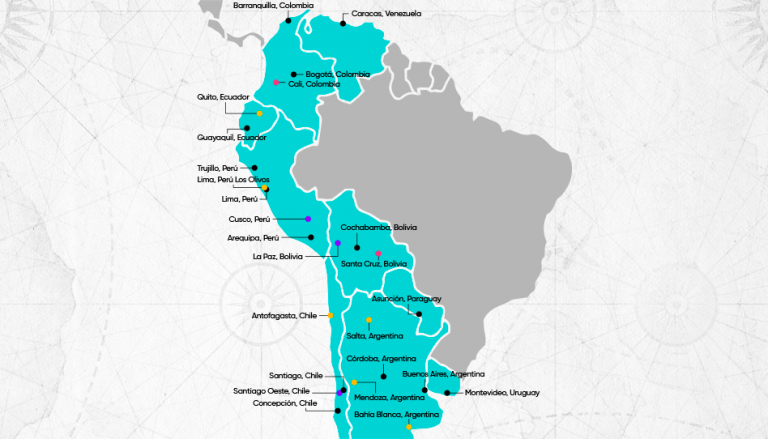 Estos son los templos hispanos de la Iglesia de Jesucristo en Sudamérica