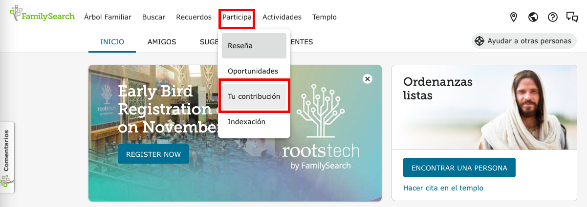 FamilySearch lanza nueva herramienta que comparte el impacto de sus usuarios