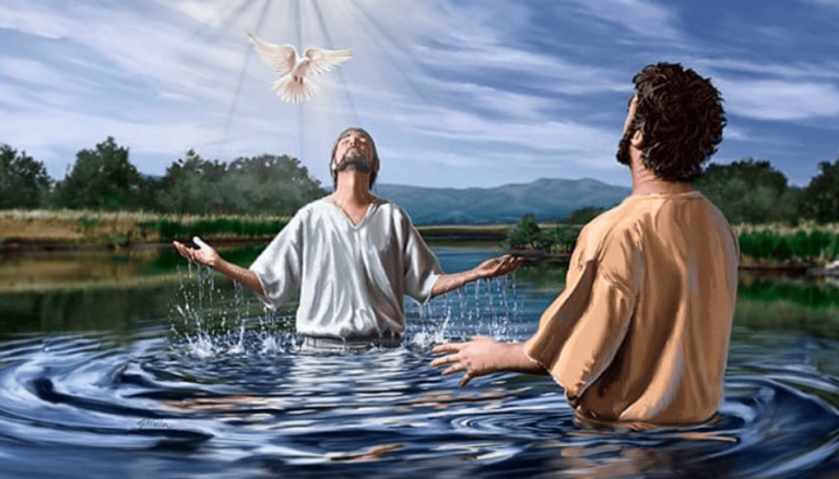 Lo verdaderamente significa la paloma en el bautismo de Jesucristo