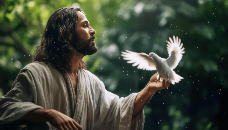 Lo verdaderamente significa la paloma en el bautismo de Jesucristo